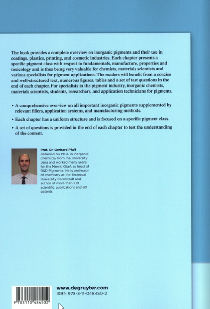 Neue Buchpublikation unseres Mitglieds Gerhard Pfaff bei De Gruyter ...